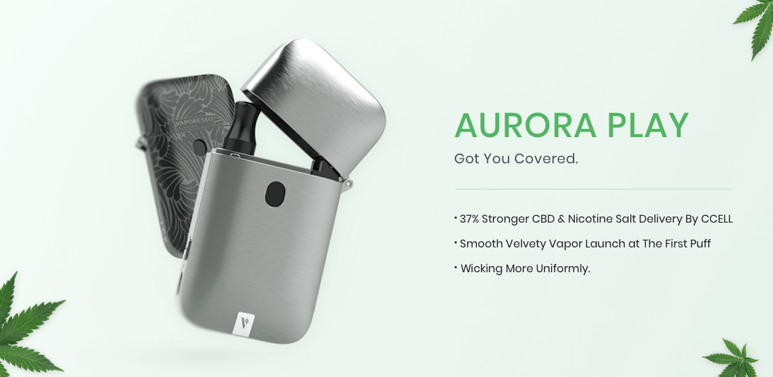 Vaporesso Click Kit/Aurora Play Pod System Kit 650mAh 2ml | Vapesourcing