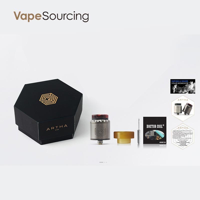 Advken Artha V2 RDA 24mm | Vapesourcing