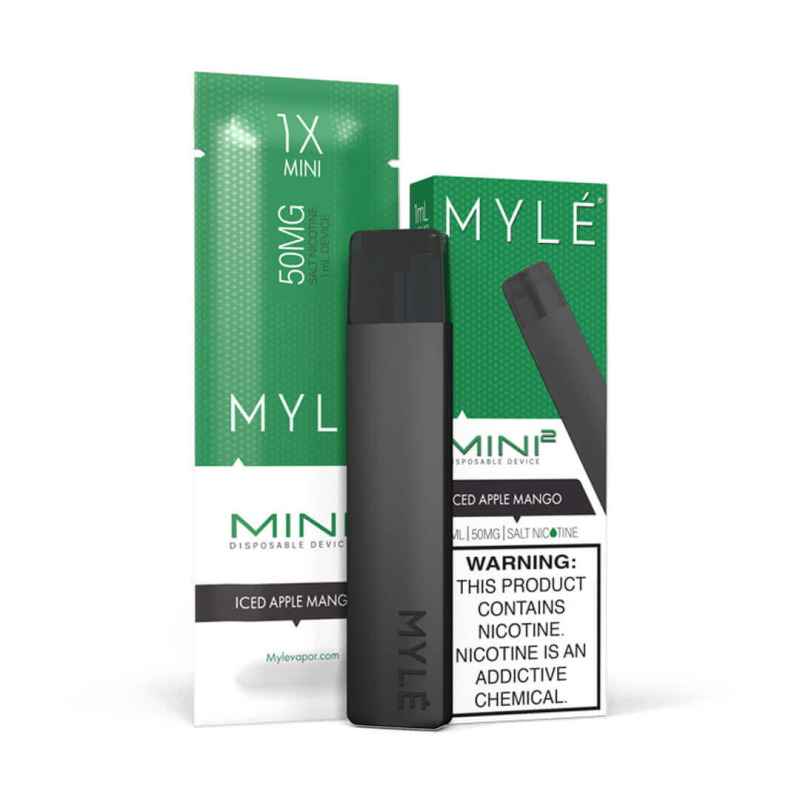 MYLE Mini 2 Disposable Pod Kit 1mL Salt Nicotine (1pc/pack) | Vapesourcing