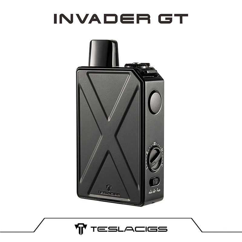 Teslacigs Invader GT 50W Mod Pod Kit 1200mAh | Vapesourcing