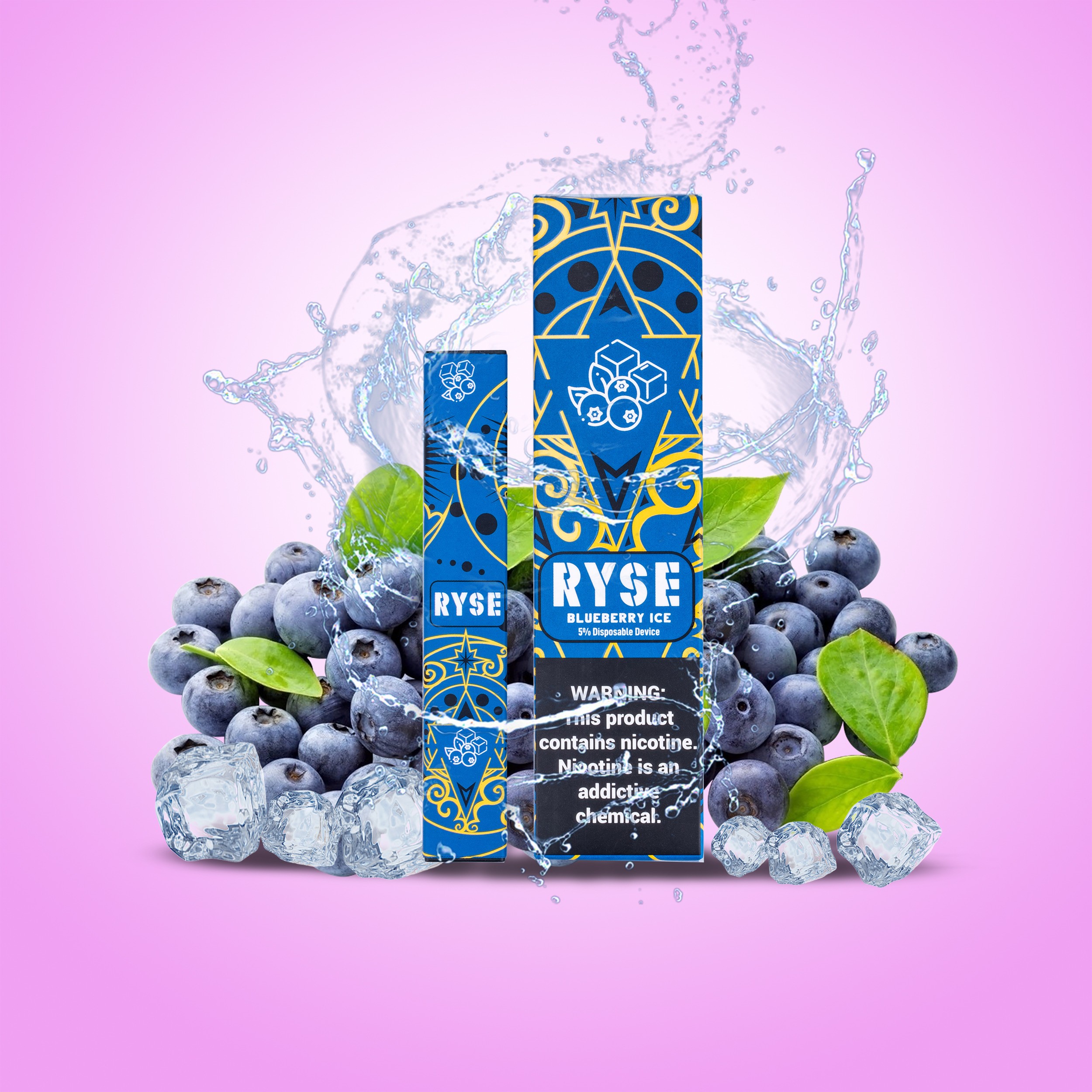 Ryse Bar Disposable Vape Device 400 Puffs 280mAh | Vapesourcing