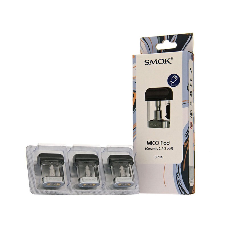 SMOK MICO Pod Cartridge 1.7ml(3pcs/pack) | Vapesourcing