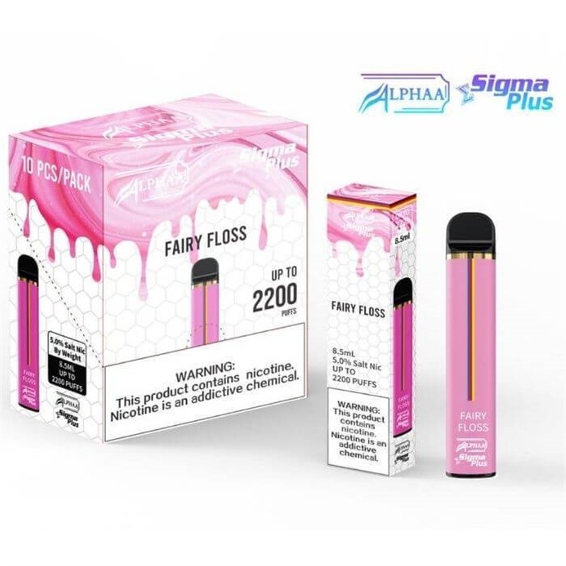 Alphaa Sigma Plus Disposable Vape Kit 2200 Puffs 8.5ml | Vapesourcing