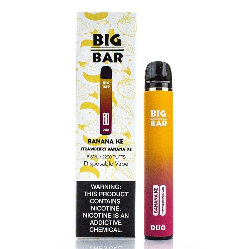 Big Bar Duo Disposable Vape Kit 2200 Puffs $13.49 USA Sale | Vapesourcing