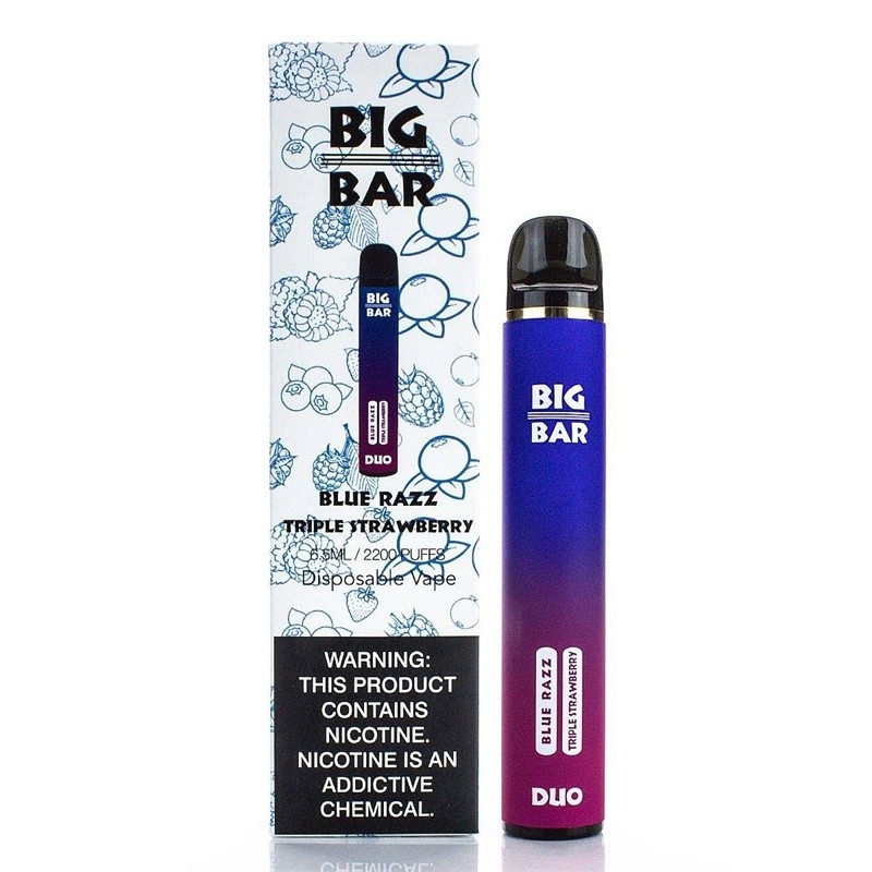 Big Bar Duo Disposable Vape Kit 2200 Puffs $13.49 USA Sale | Vapesourcing