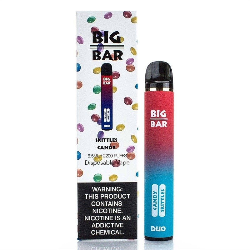 Big Bar Duo Disposable Vape Kit 2200 Puffs $13.49 USA Sale | Vapesourcing