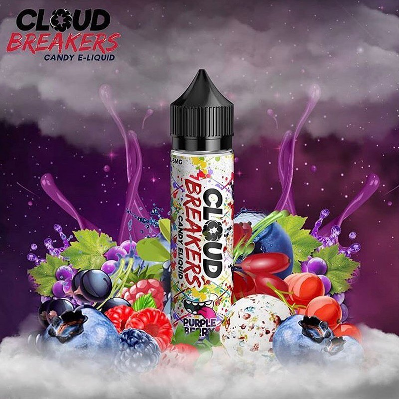 Cloud Breakers Candy Purple Berry E-juice 60ml | Vapesourcing