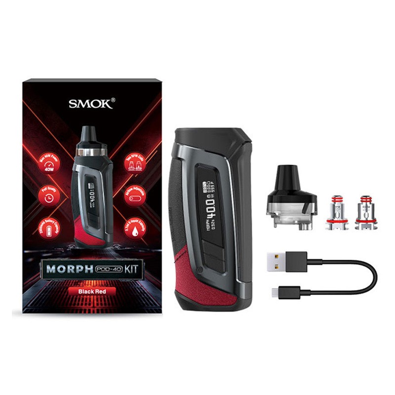 SMOK MORPH POD-40 Kit 2000mAh 40W With Puff Quality | Vapesourcing