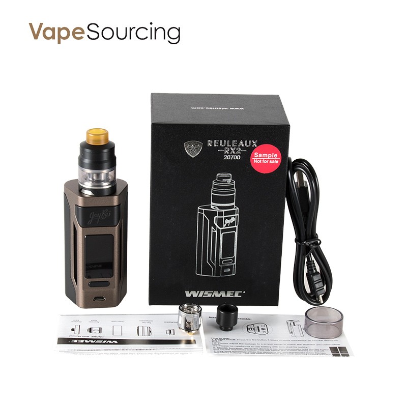 Wismec Reuleaux RX2 20700 Kit 200W with GNOME Tank | Vapesourcing