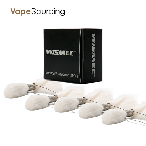 Wismec Theorem RTA Notch Coil(5pcs) 6.7USD | Vapesourcing