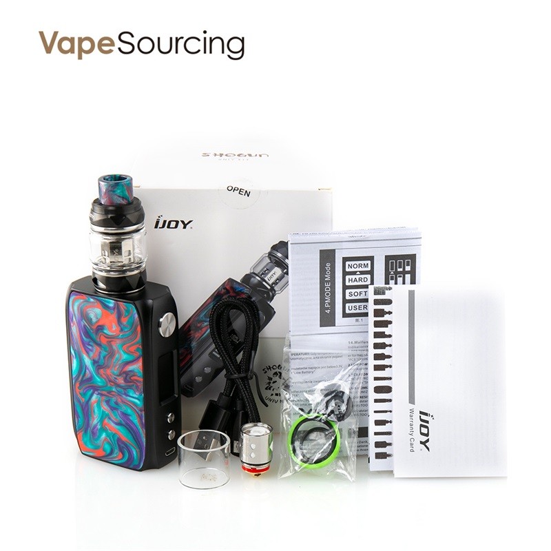 IJOY Shogun Univ Starter Kit 180W with Katana Sub Ohm Tank | Vapesourcing