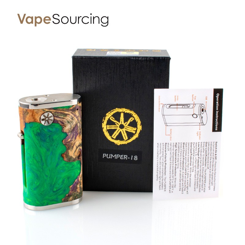 Asmodus Pumper-18 BF Squonk Box Mod | Vapesourcing