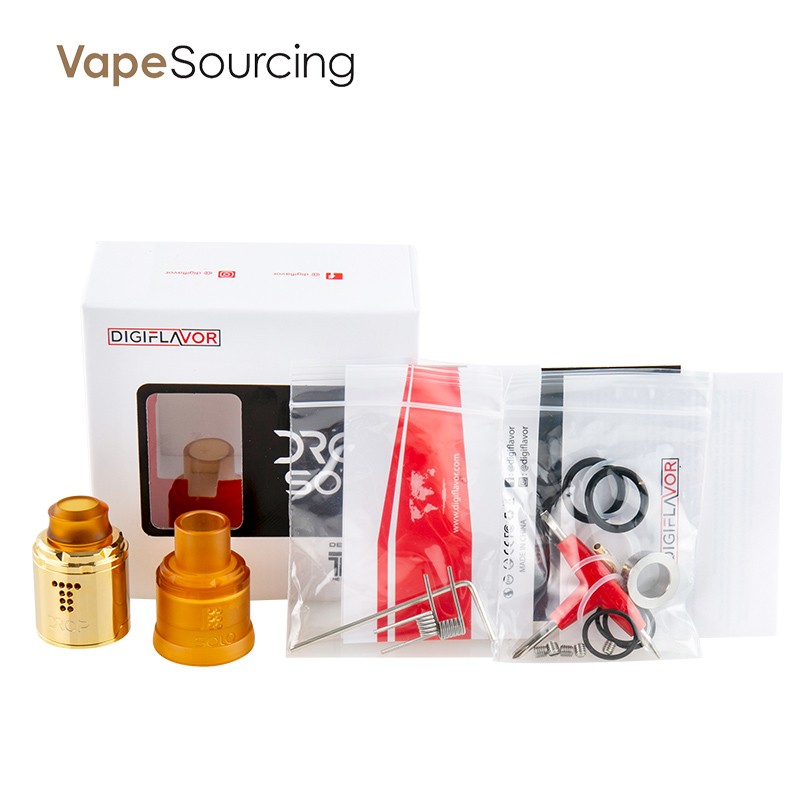 Digiflavor DROP SOLO RDA 22mm/24mm Rebuildable Dripping Atomizer ...