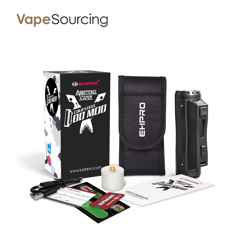 Ehpro Cold Steel 100 Mod 120W Sign in With $42.99 | Vapesourcing
