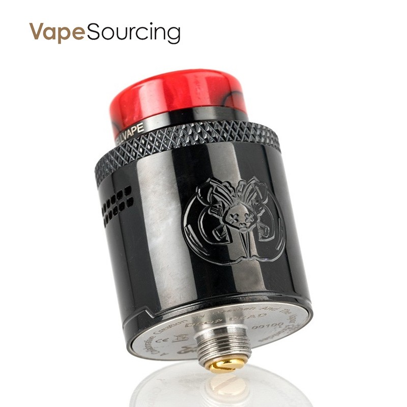 Hellvape Drop Dead RDA Rebuildable Dripping Atomizer 24mm | Vapesourcing