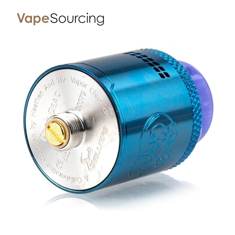 Hellvape Drop Dead RDA Rebuildable Dripping Atomizer 24mm | Vapesourcing