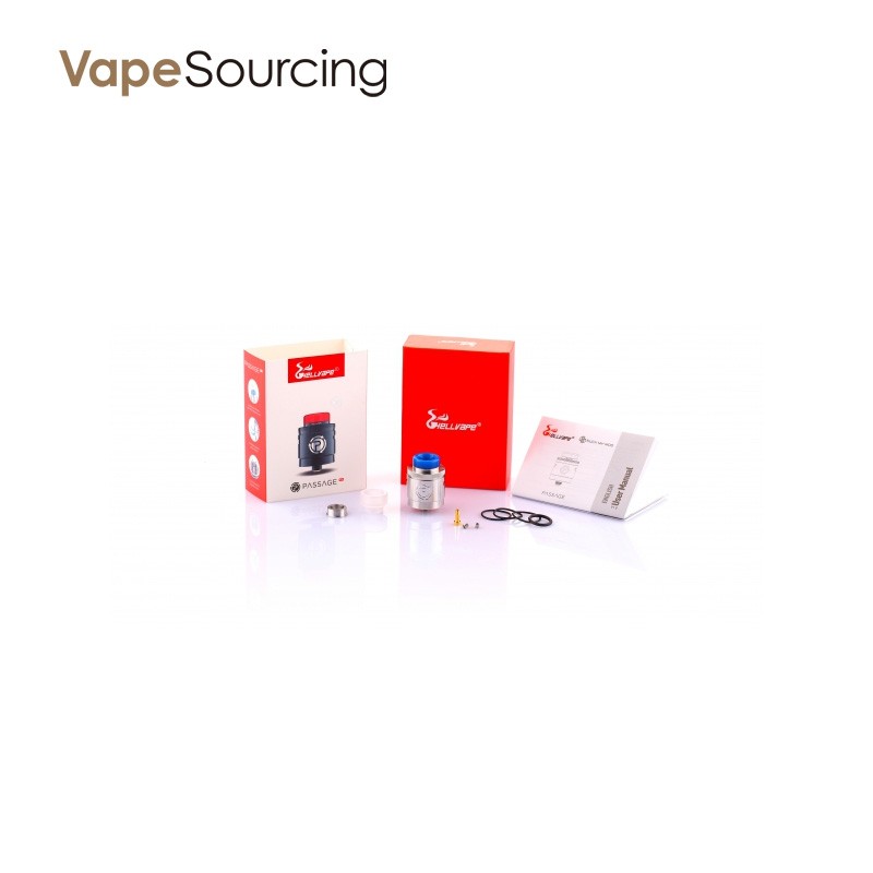 Hellvape Passage RDA 24mm Rebuildable Dripping Atomizer | Vapesourcing