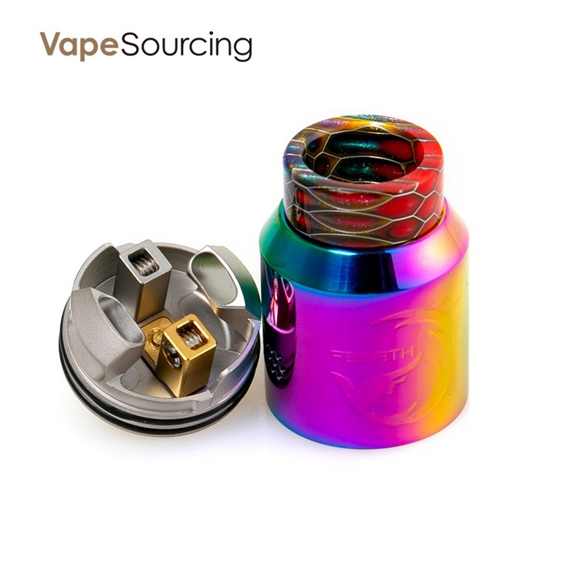Hellvape ReBirth RDA 24mm BF Rebuildable Dripping Atomizer | Vapesourcing