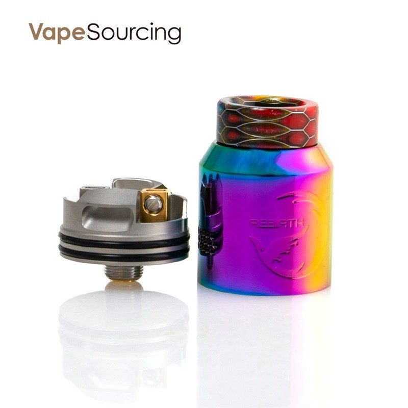 Hellvape ReBirth RDA 24mm BF Rebuildable Dripping Atomizer | Vapesourcing