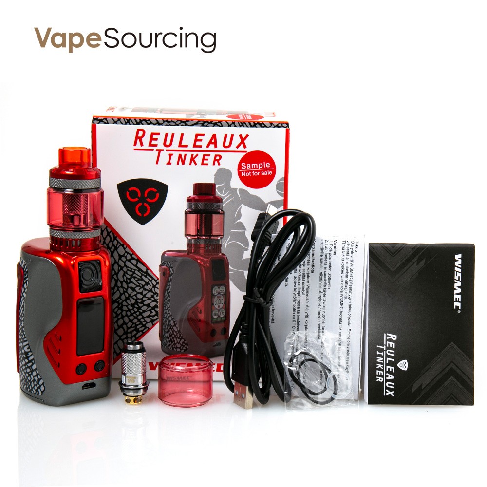 Wismec Reuleaux Tinker Kit 300W $29.99 USA Stock Sale | Vapesourcing