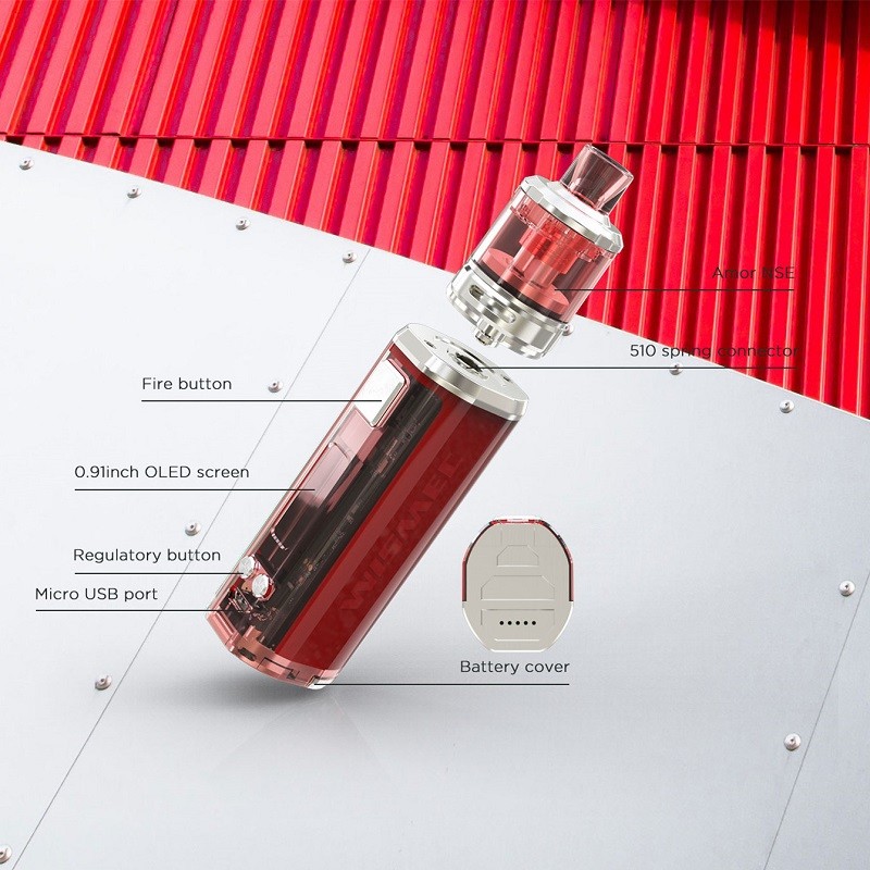 WISMEC SINUOUS V80 Kit 80W USA Price $15.99 Sale | Vapesourcing