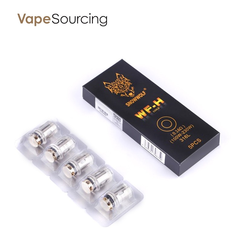Sigelei Snowwolf WF Coil SS (5pcs/pack) | Vapesourcing