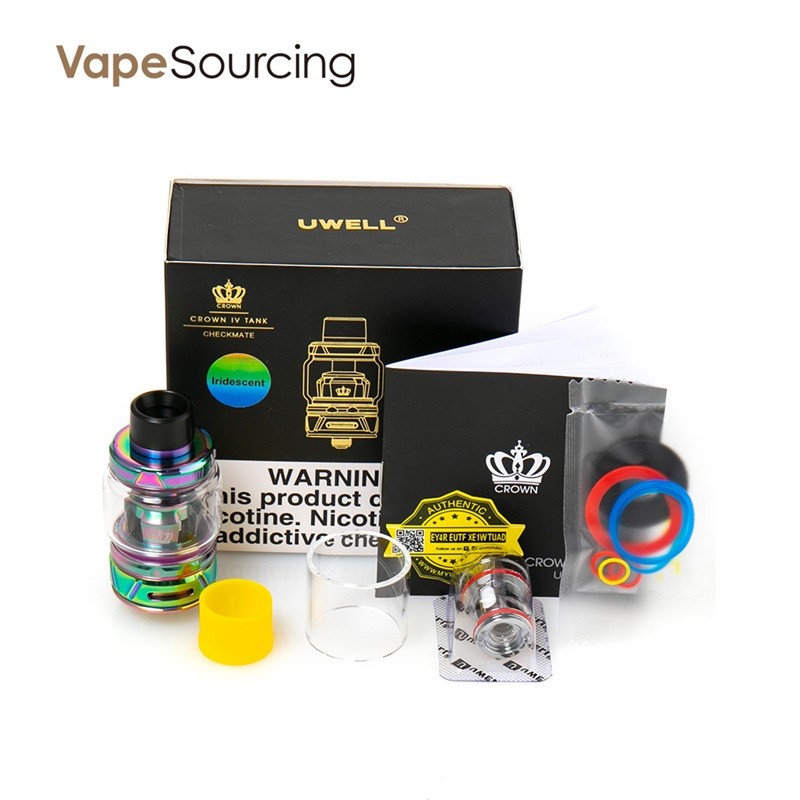 Uwell Crown 4 Tank Best Sub Ohm Tank 6ml/5ml Choose | Vapesourcing