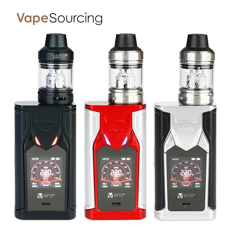Vaptio Super Bat Kit 220W with Frogman Tank | Vapesourcing