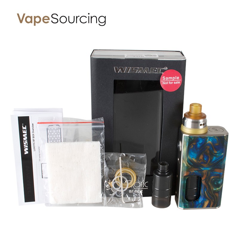 WISMEC LUXOTIC BF Kit with Tobhino RDA 100W $29.95 | Vapesourcing