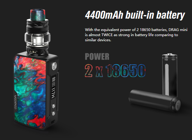 VOOPOO Drag Mini Kit 117W $45.99 Clearance USA For Sale | Vapesourcing
