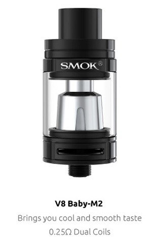 SMOK Priv V8 Kit 60W with TFV8 Baby Tank | Vapesourcing