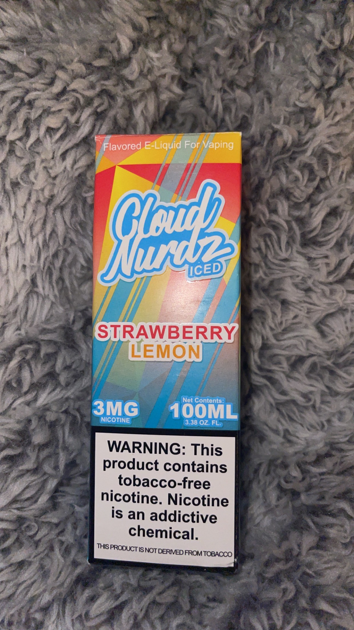 Cloud Nurdz Strawberry Lemon ICED E-juice 100ml | Vapesourcing Cloud Nurdz Strawberry Lemon ICED E-juice 100ml | Vapesourcing
