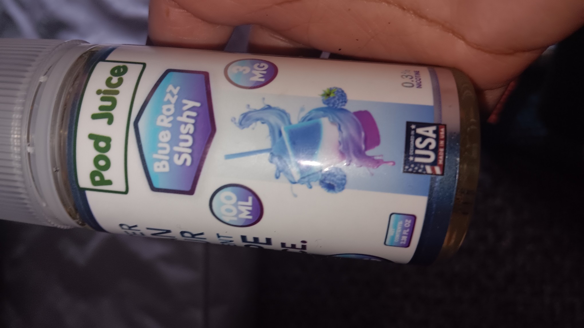Pod Juice Blue Razz Slushy Vape Juice In Stock 100ml | Vapesourcing Pod Juice Blue Razz Slushy Vape Juice In Stock 100ml | Vapesourcing