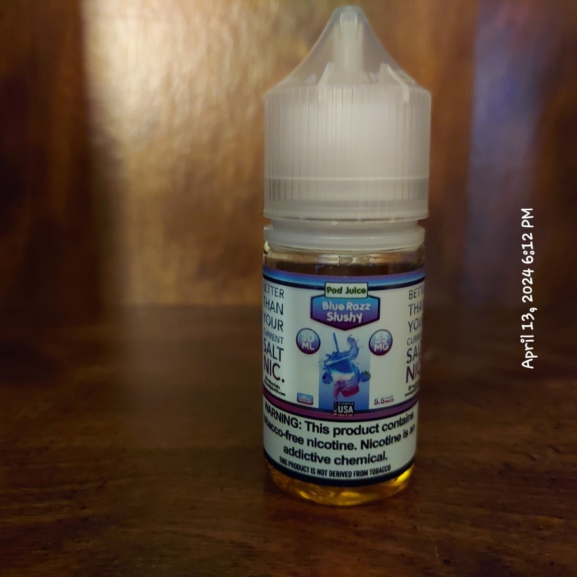Pod Juice Salt Blue Razz Slushy E-juice 30ml | Vapesourcing Pod Juice Salt Blue Razz Slushy E-juice 30ml | Vapesourcing