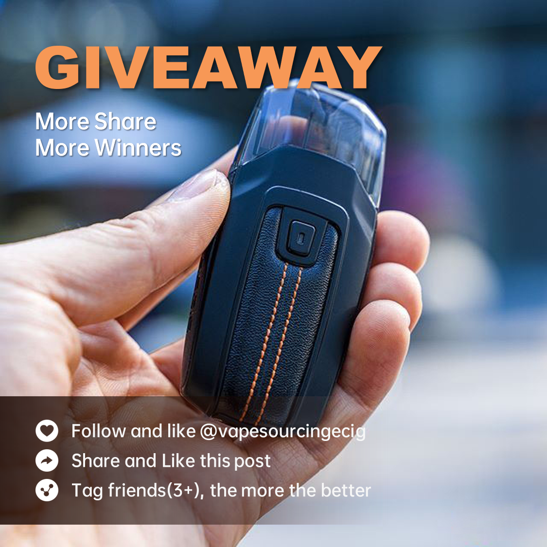 Geekvape Aegis Pod System Kit Giveaway Announcement | Vapesourcing