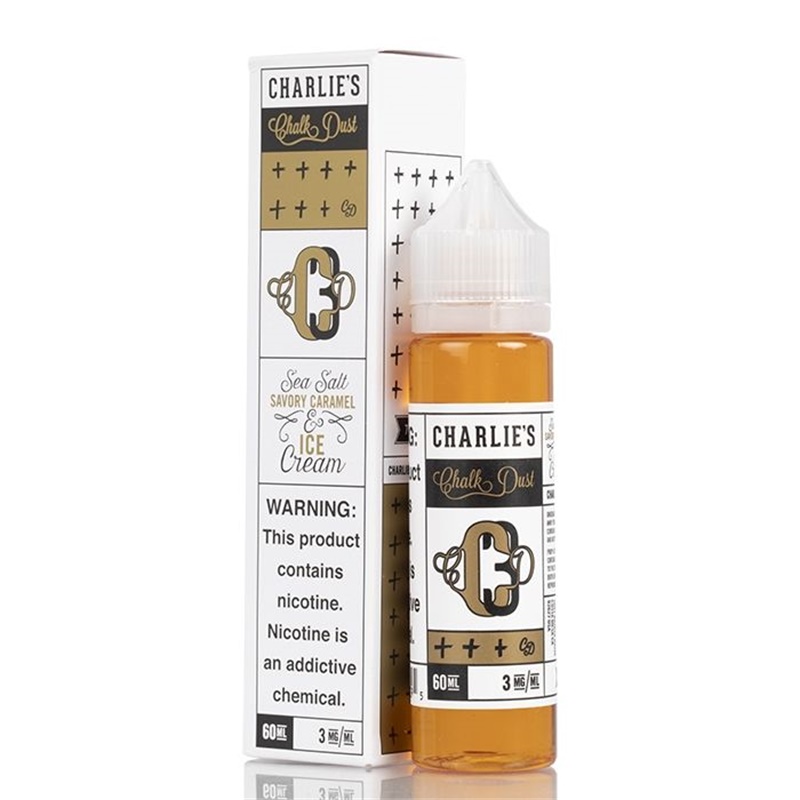 Charlie's Chalk Dust CCD3 Caramel Ice Cream E-juice 60ml | Vapesourcing