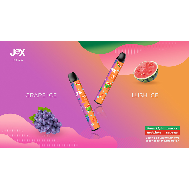JeX XTRA Disposable Vape Kit Dual Flavor 600 Puffs 500mAh | Vapesourcing