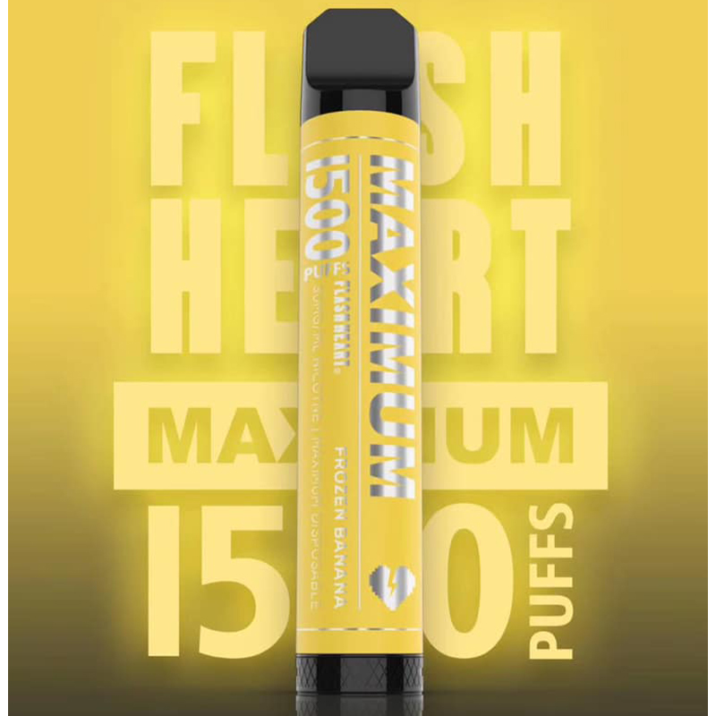 Flash Heart Maximum Disposable Vape Kit 1500 Puffs 5.5ml | Vapesourcing