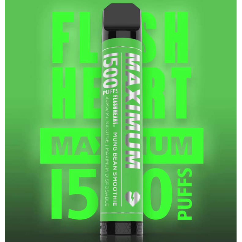 Flash Heart Maximum Disposable Vape Kit 1500 Puffs 5.5ml | Vapesourcing