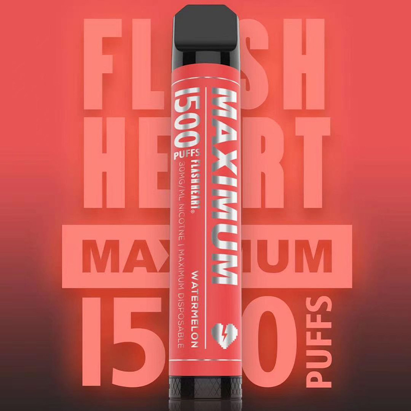 Flash Heart Maximum Disposable Vape Kit 1500 Puffs 5.5ml | Vapesourcing