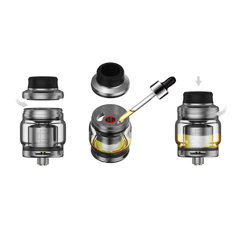 Augvape Druga RTA 24mm 3.5ml/2.4ml Rebuildable Tank Atomizer | Vapesourcing