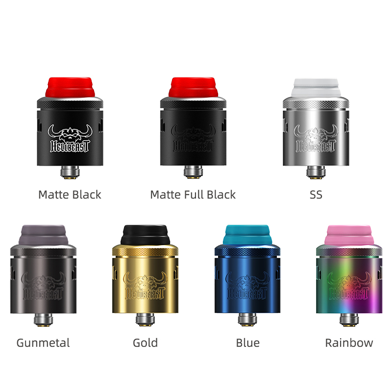 The RDA Version Of The HellBeast Tank-Hellvape Hellbeast RDA – Vape Blogs