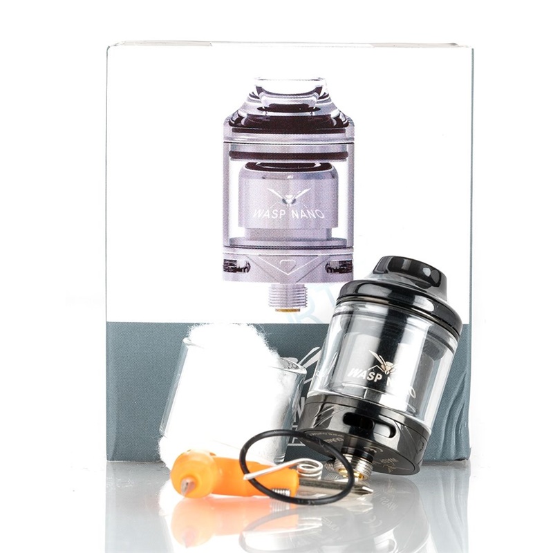 Oumier Wasp Nano RTA 2ml 23mm Rebuildable Tank Atomizer | Vapesourcing