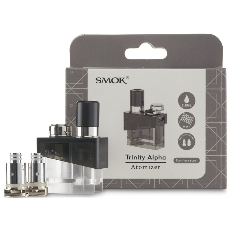 SMOK Trinity Alpha Pod Cartridge 2.8ml (1 Pod & 2 Coils) | Vapesourcing