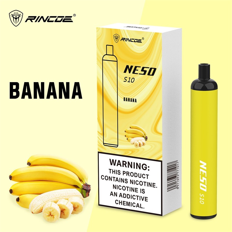 Rincoe Neso S10 Disposable Vape Pen Kit 600 Puffs 500mAh | Vapesourcing