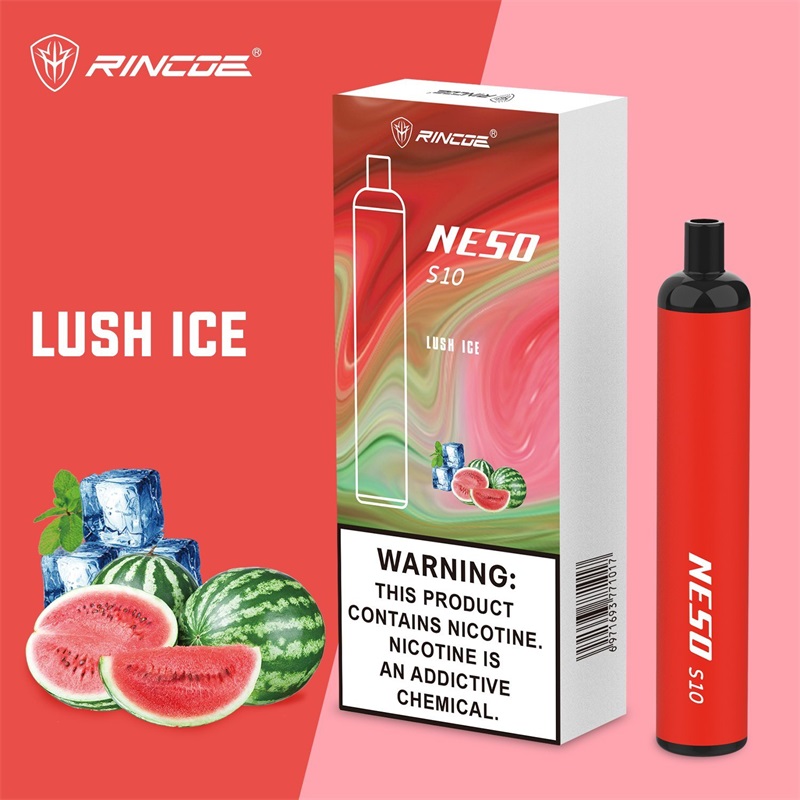 Rincoe Neso S10 Disposable Vape Pen Kit 600 Puffs 500mAh | Vapesourcing