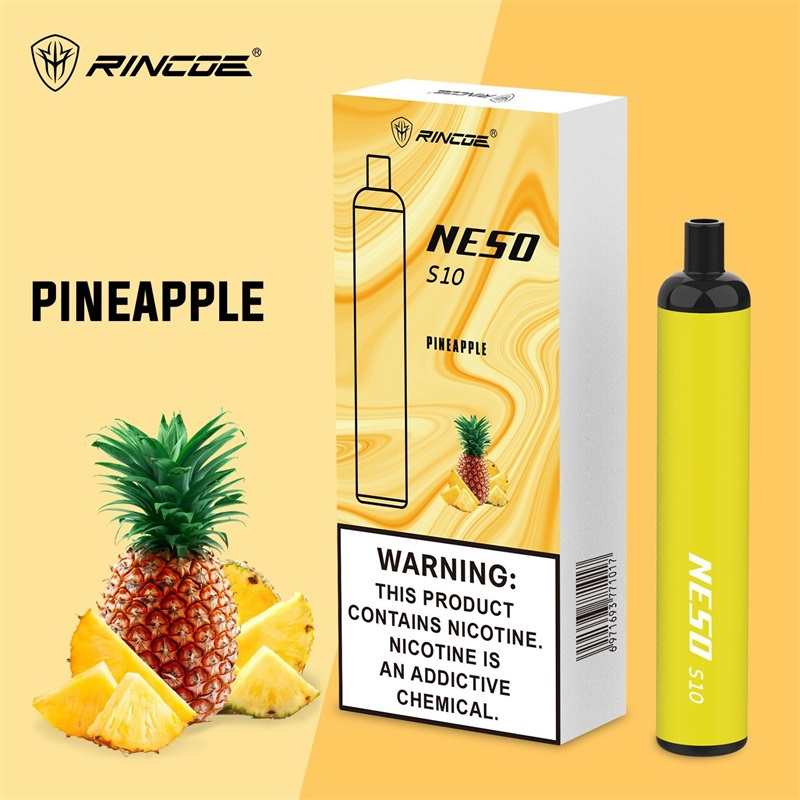 Rincoe Neso S10 Disposable Vape Pen Kit 600 Puffs 500mAh | Vapesourcing