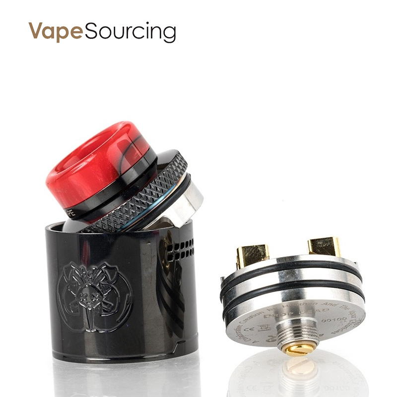 Hellvape Drop Dead RDA Rebuildable Dripping Atomizer 24mm | Vapesourcing