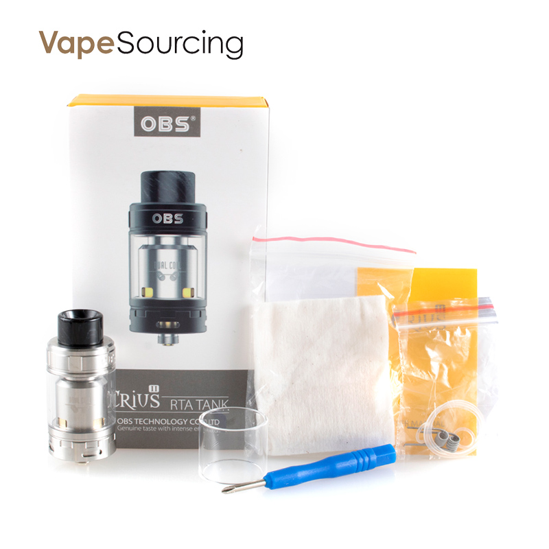 OBS Crius 2 RTA 4ml/3.5 | Vapesourcing