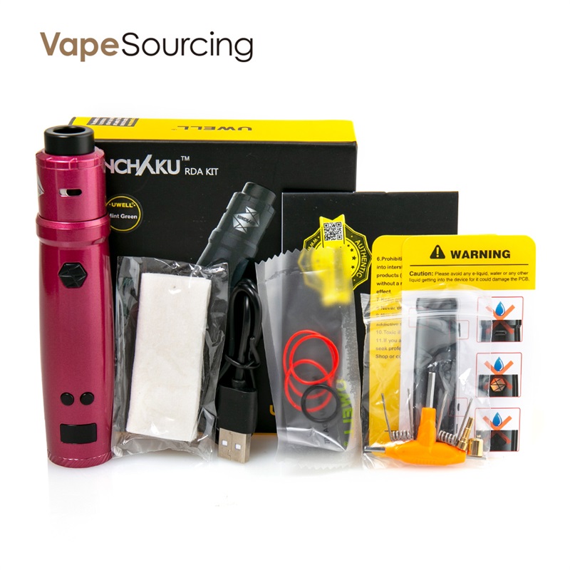 Uwell Nunchaku RDA Kit 80W With RDA Tank | Vapesourcing